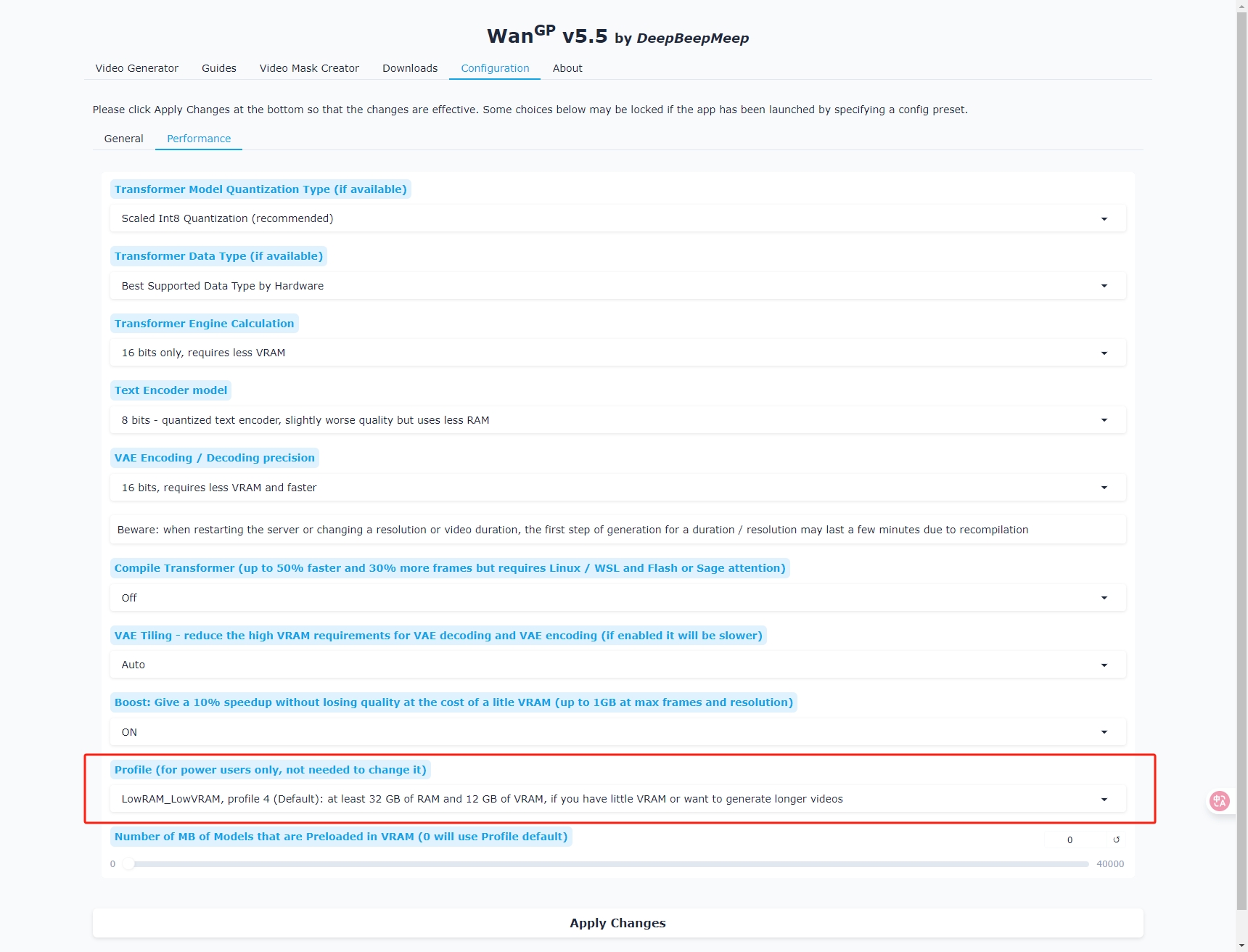 Wan2GP——十字鱼镜像一键部署 | 优云智算